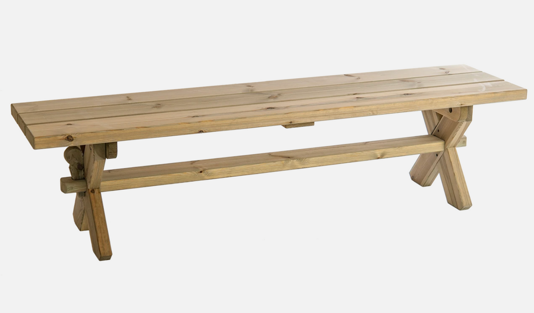 Pine 6FT Farmers Bench – Kubek Furniture