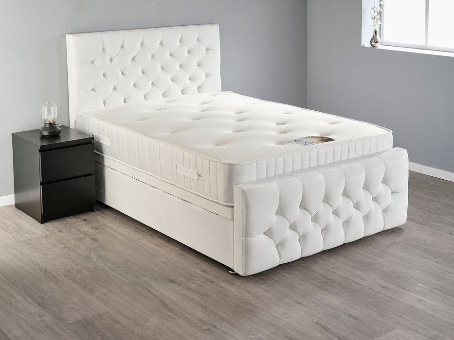 The Belgravia Ottoman Bed Frame with Wings — Kubek Furniture