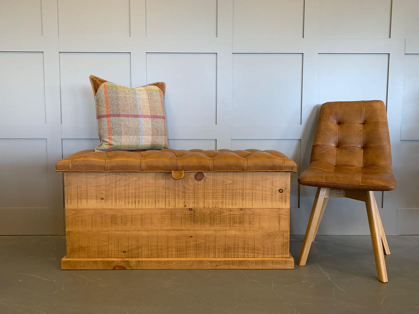 The Authentic Upholstered Storage Bench – Kubek Furniture