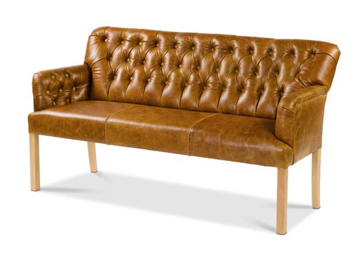 Scout Bench in Brown Cerrato – Kubek Furniture