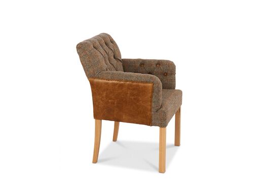 Scout Bench in Gamekeeper Thorn with Brown Cerrato – Kubek Furniture